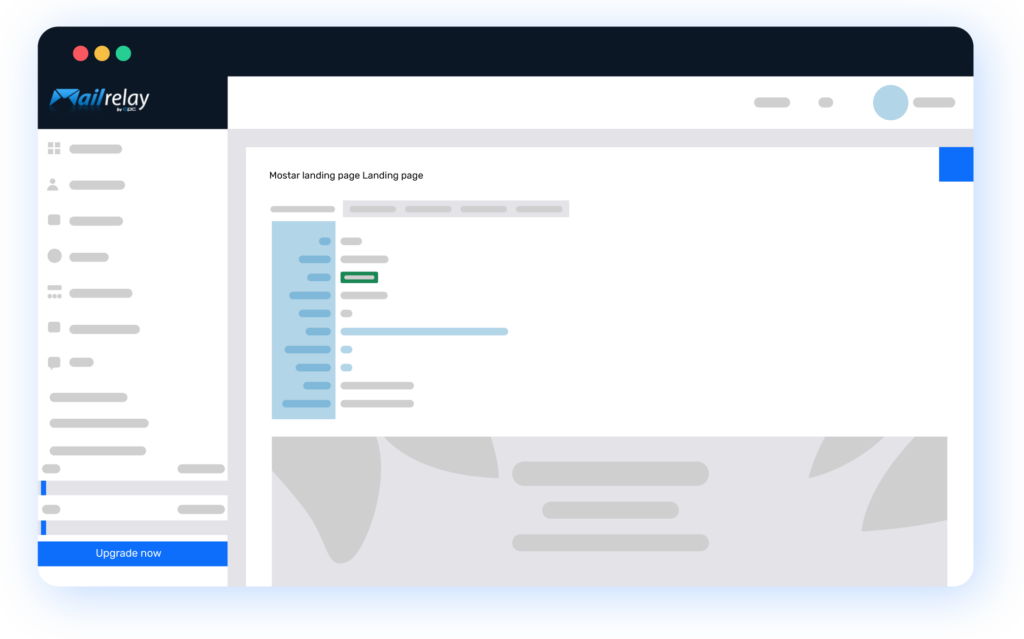 Landing pages - Mailrelay
